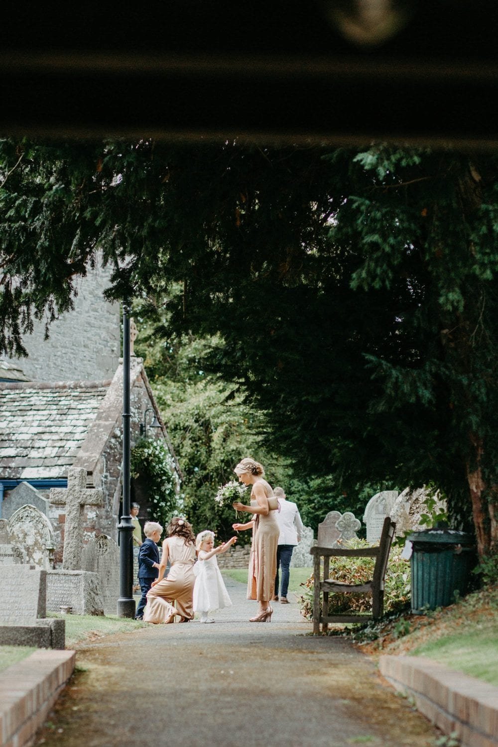 Wedding Photography in the Brecon Beacons at Peterstone Court