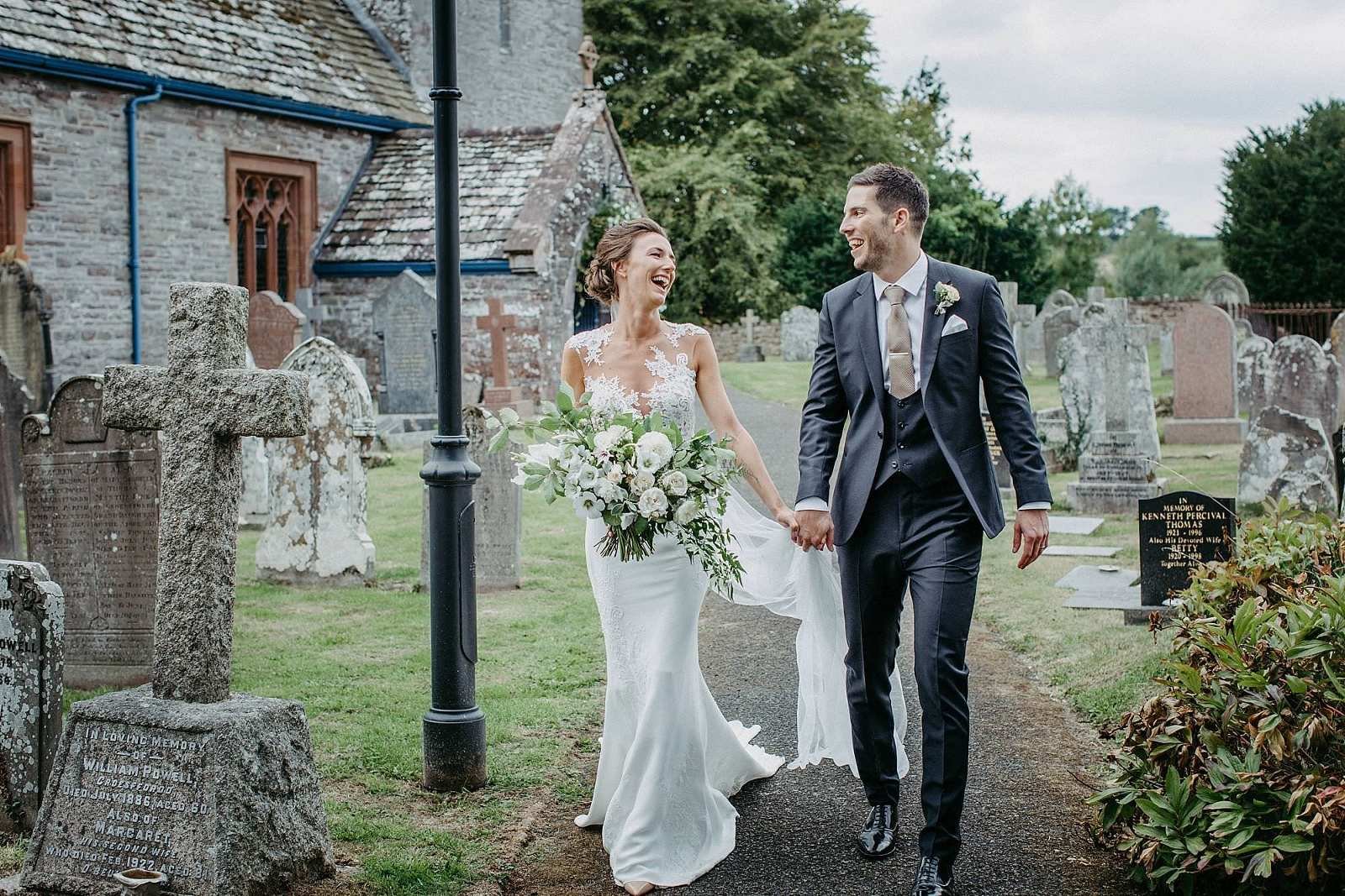 Wedding Photography in the Brecon Beacons at Peterstone Court